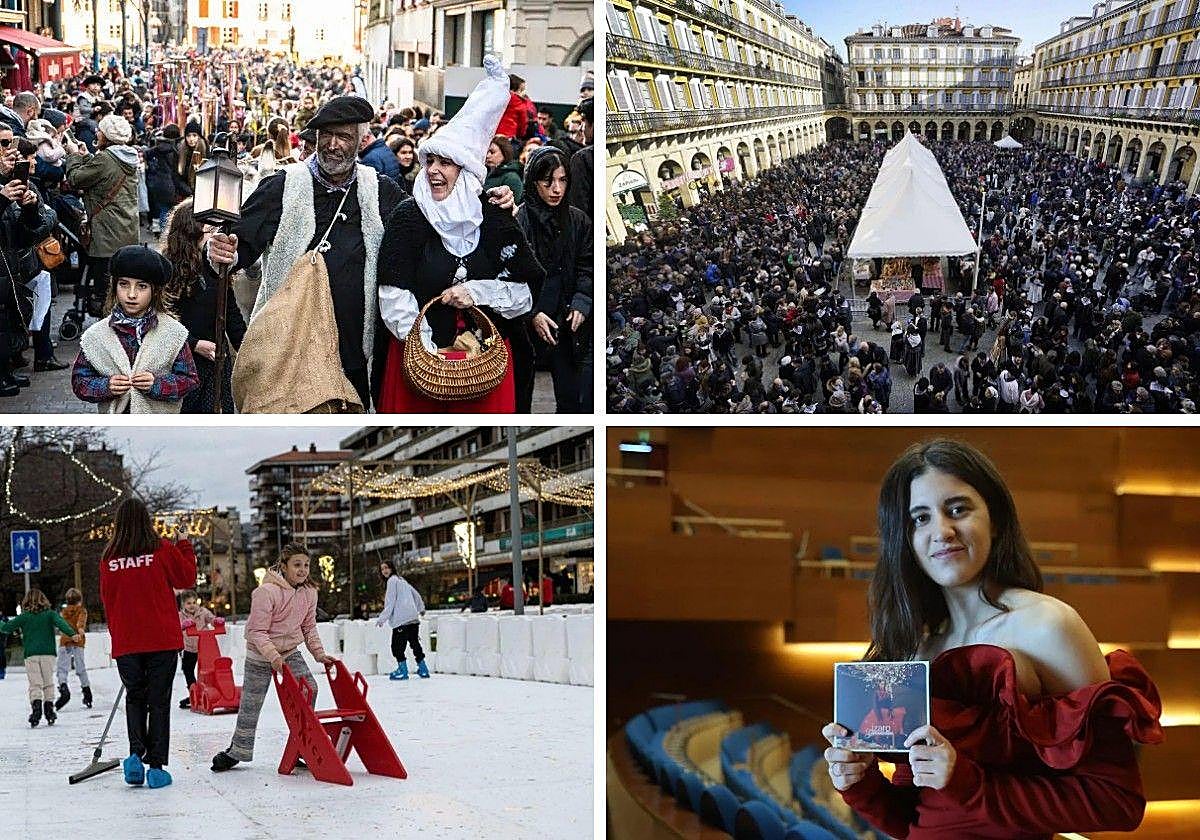 Santo Tomás, pistas de hielo para los más pequeños y la visita de Olentzero y Mari Domingi | El ...